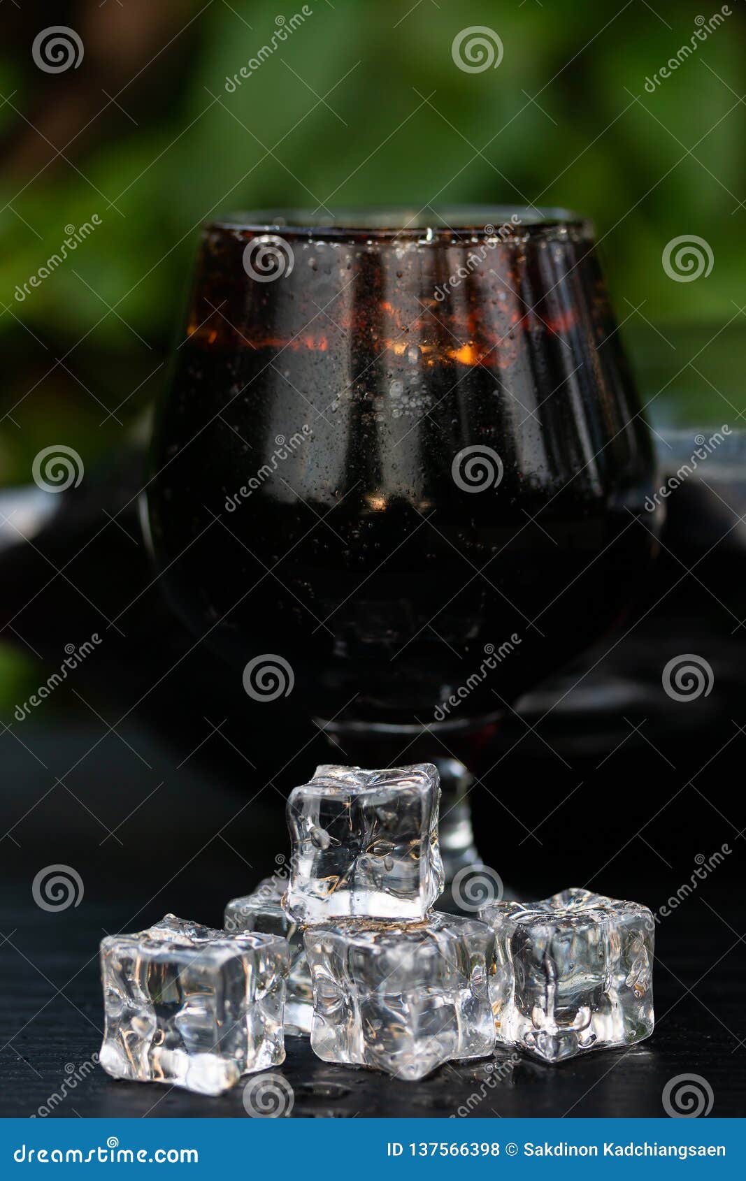 Soft Drink Mix Ice in Glass Stock Photo - Image of water, dioxide ...
