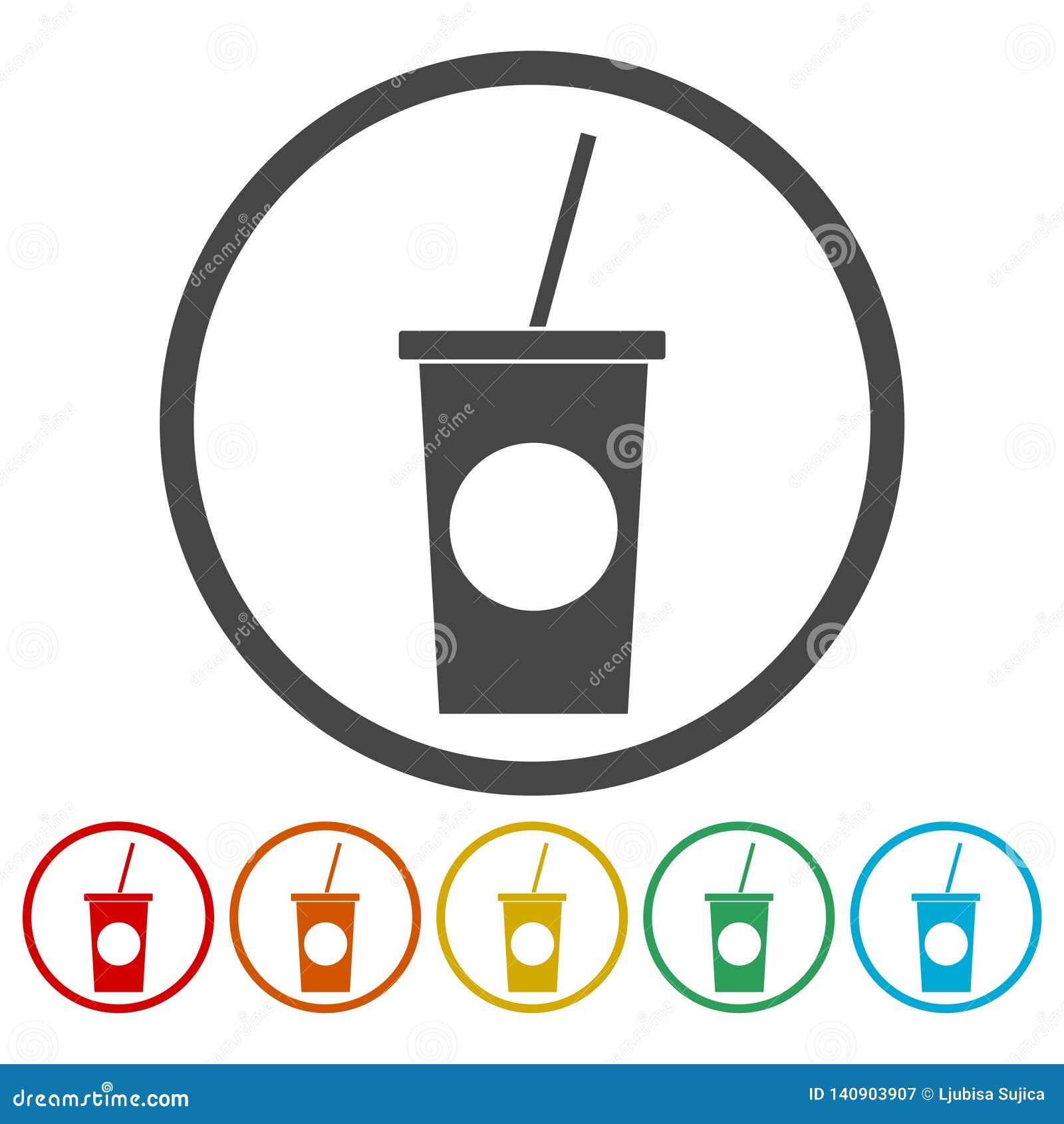 Soft drink sticker set stock vector. Illustration of bottle - 140903907