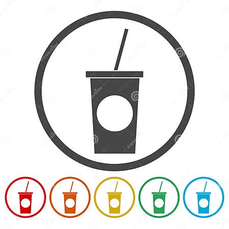 Soft drink sticker set stock vector. Illustration of bottle - 140903907