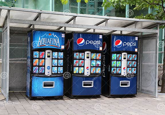 Soft drink vending machine editorial photo. Image of machine - 25129031