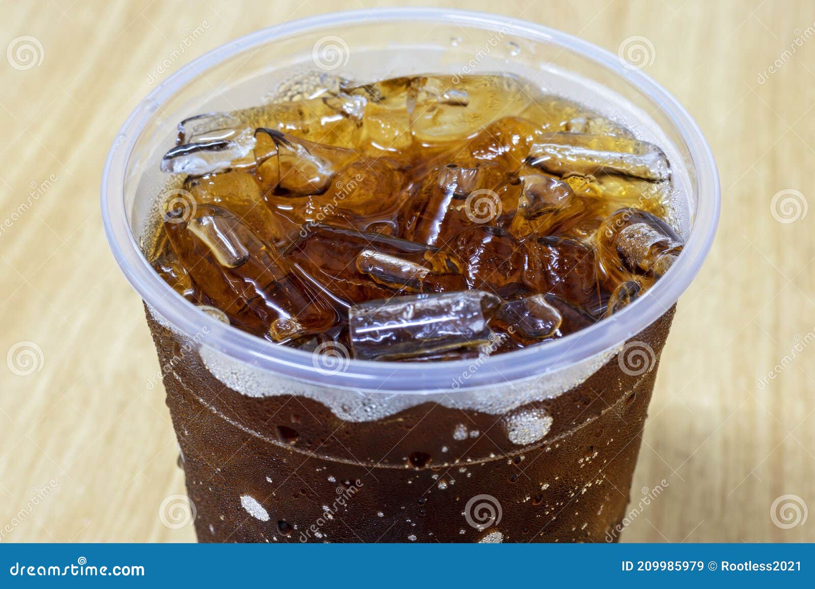 Cool and Refreshing Sparkling Water Cola Stock Image - Image of ...