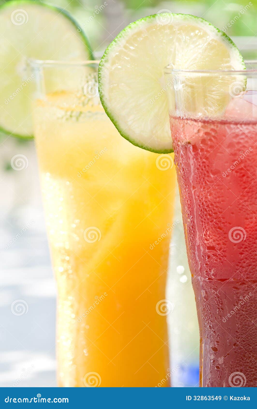 Soft drinks stock image. Image of juice, fruit, beverages - 32863549