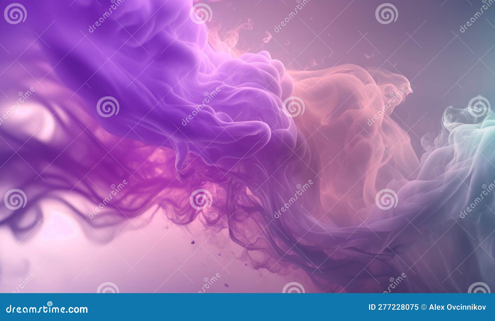Soft Ethereal Dreamy Pastel Smoke Background for Creative Projects ...