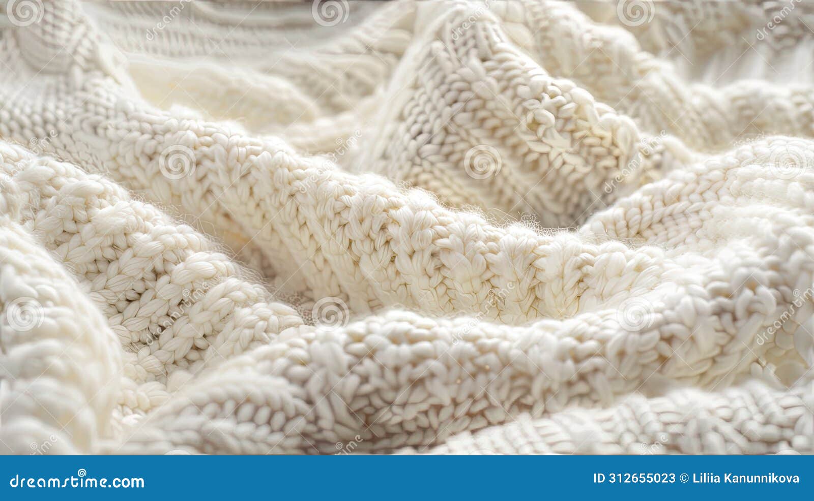 A Soft Fabric Texture Featuring a Detailed Knitted Pattern, Captured in ...
