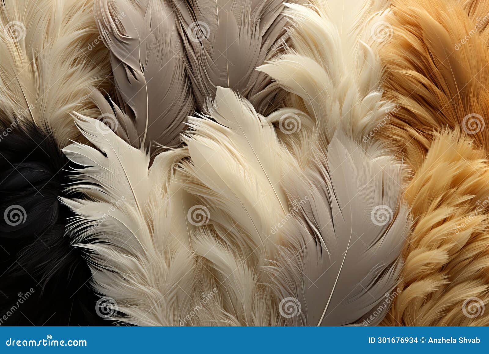 Soft Feather Texture Background. Calming Rhythms and Soothing Patterns ...