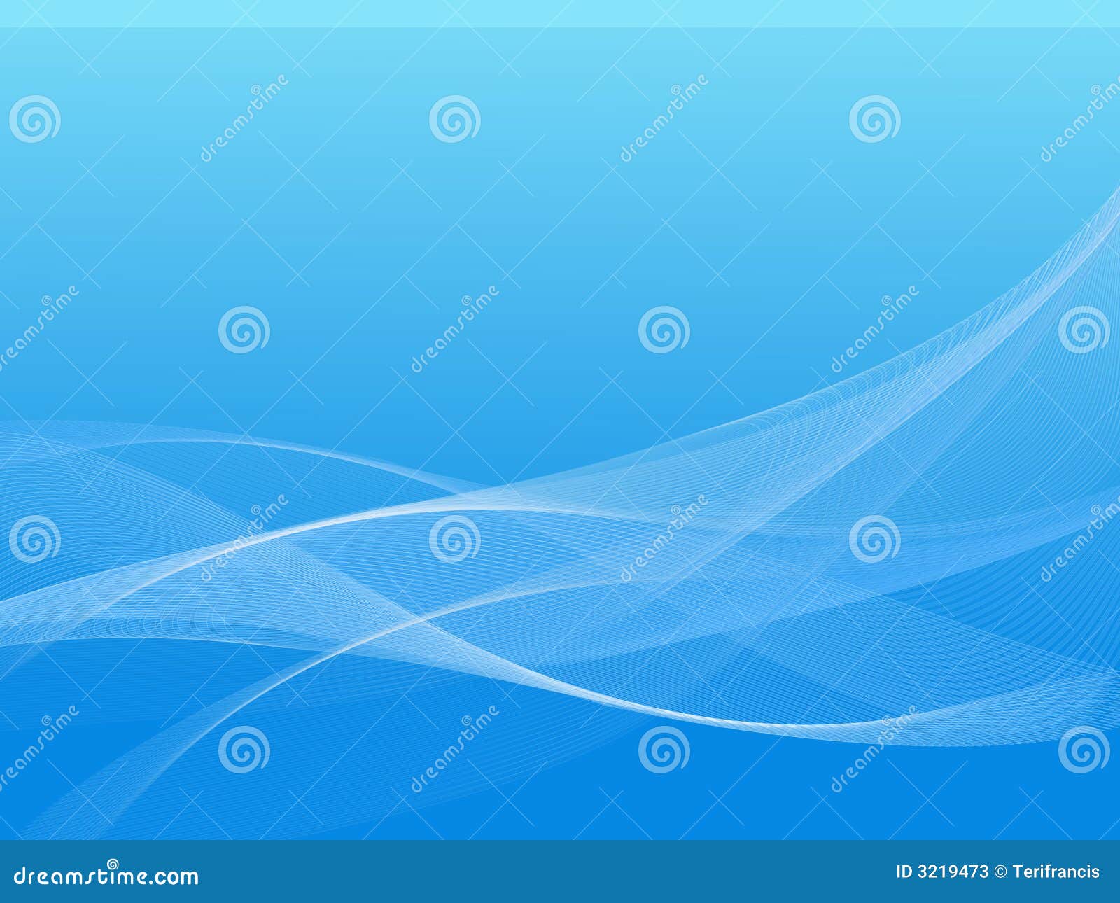 Soft Flow on Blue stock illustration. Illustration of arrangement - 3219473
