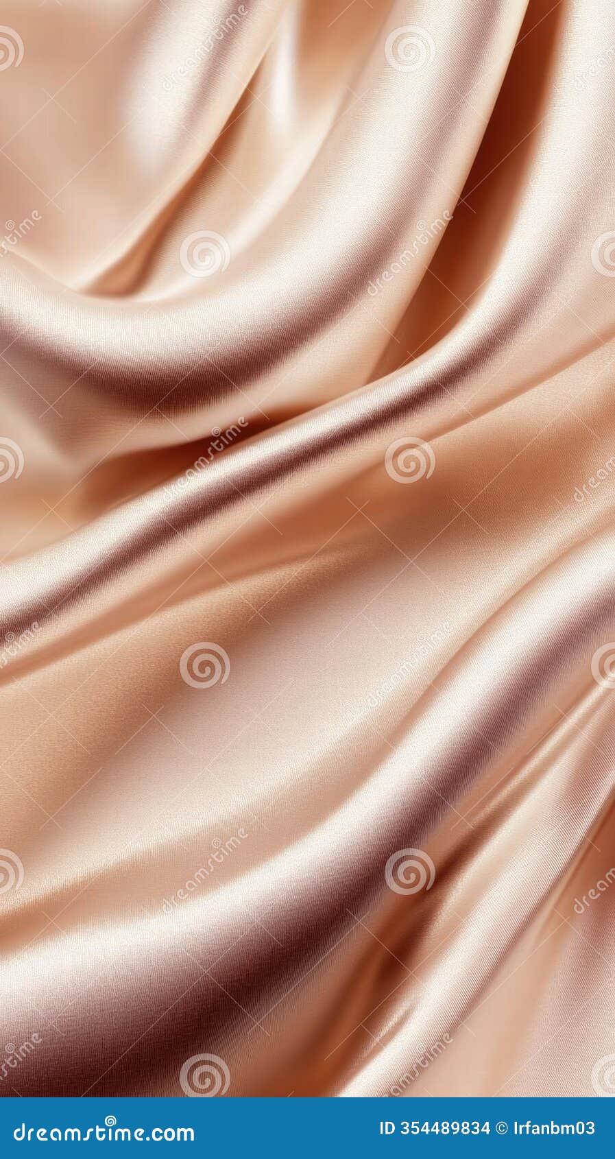 Soft and Flowing, a Luxurious Beige Satin Texture Stock Illustration ...