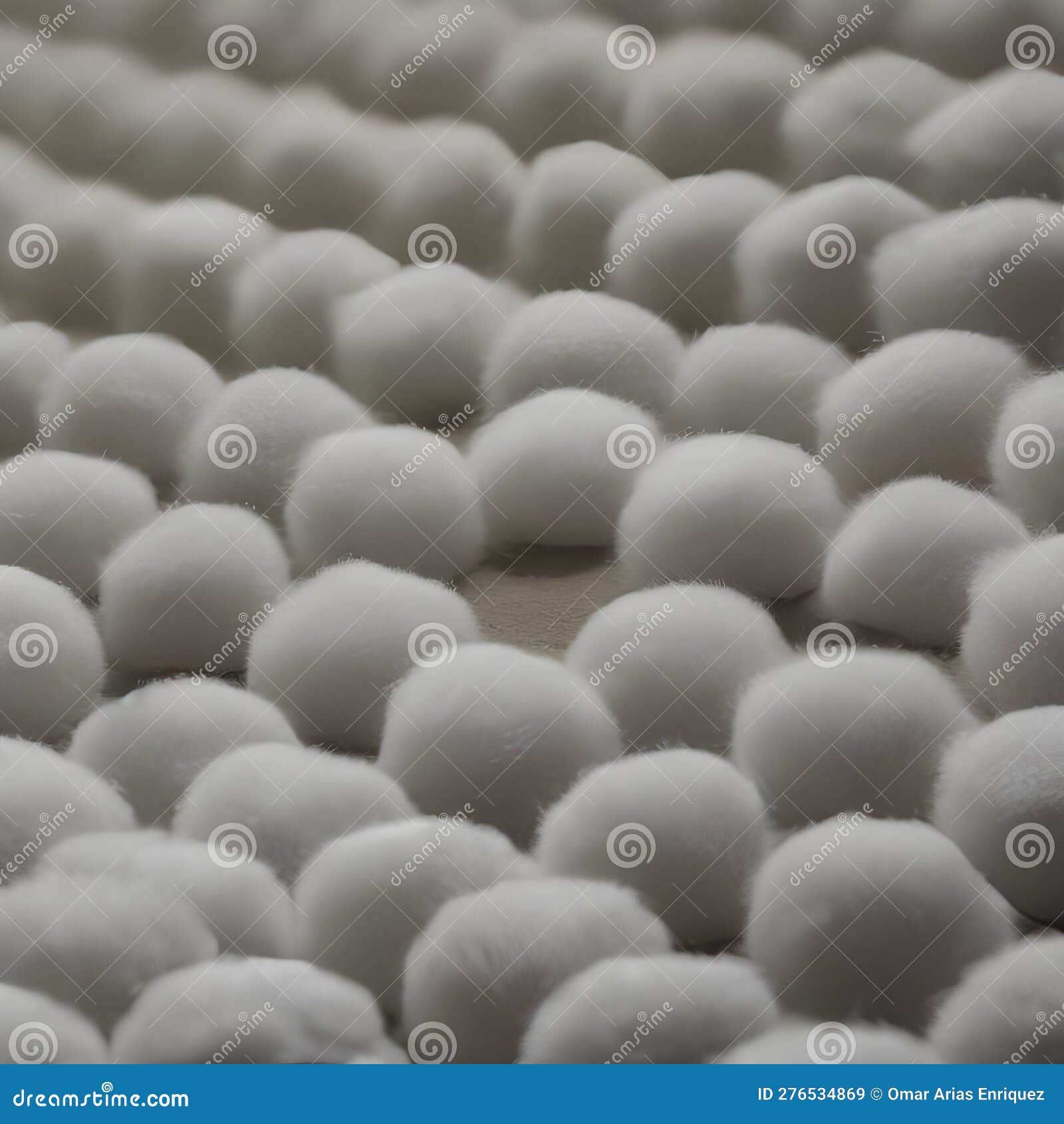 A Soft and Fluffy Interpretation of a Cotton Ball, with Textured and ...