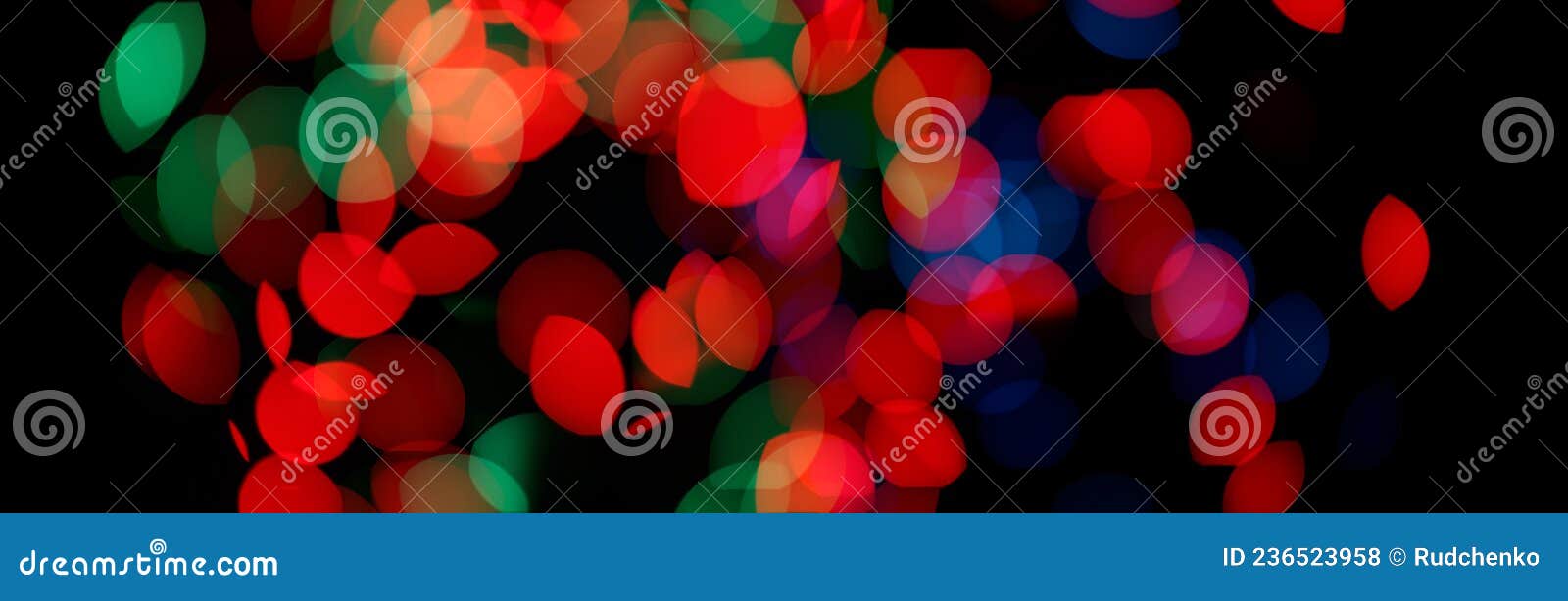 Soft Focus Abstract Lights Blur Blinking Horizontal Background Stock ...