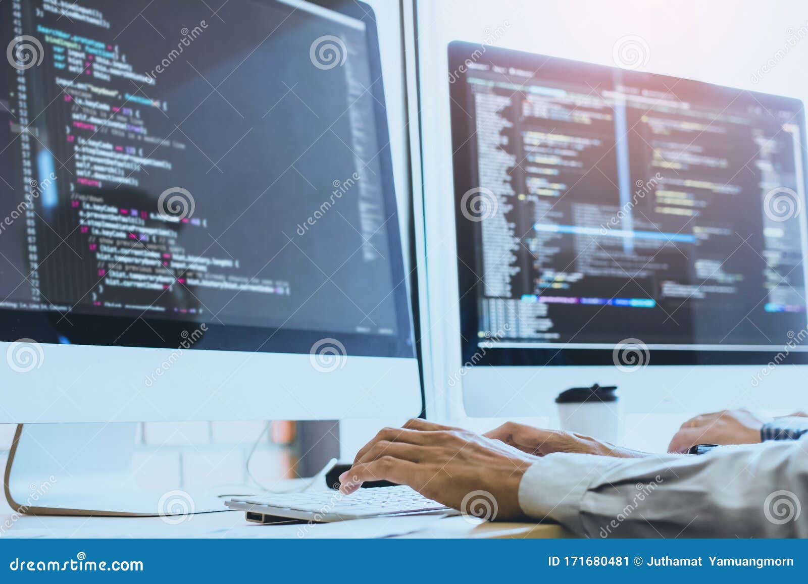 Soft Focus Blur Developer Programming And Coding Technology Website Design Safety Of The Social