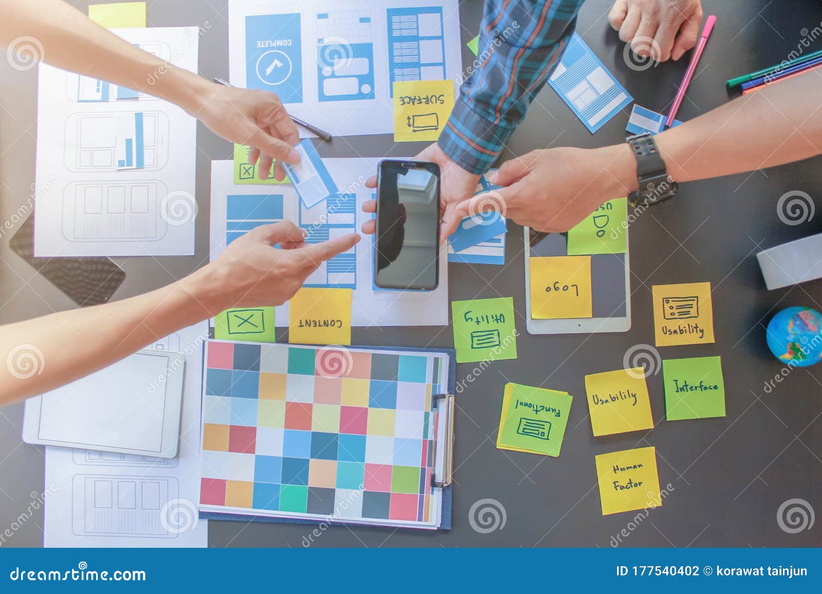 Soft Focus and Blur,a Group of Web Designers are Working Together To ...