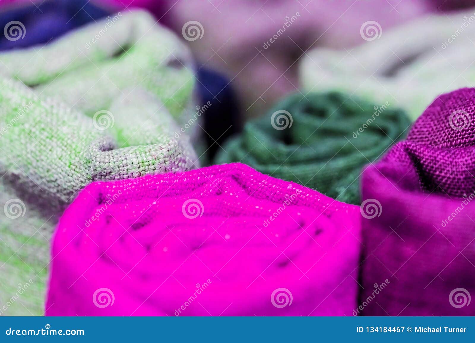 Soft Focus Brightly Colored Natural Textures Pattern Stock Image ...