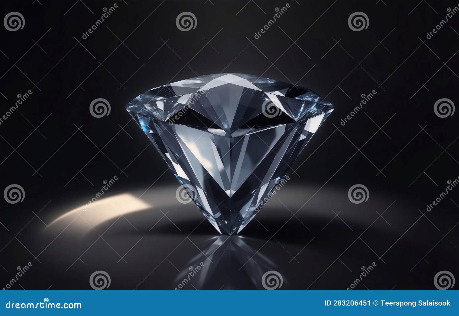Soft Focus Shot of Beautiful Diamonds, Generative AI Illustration Stock ...