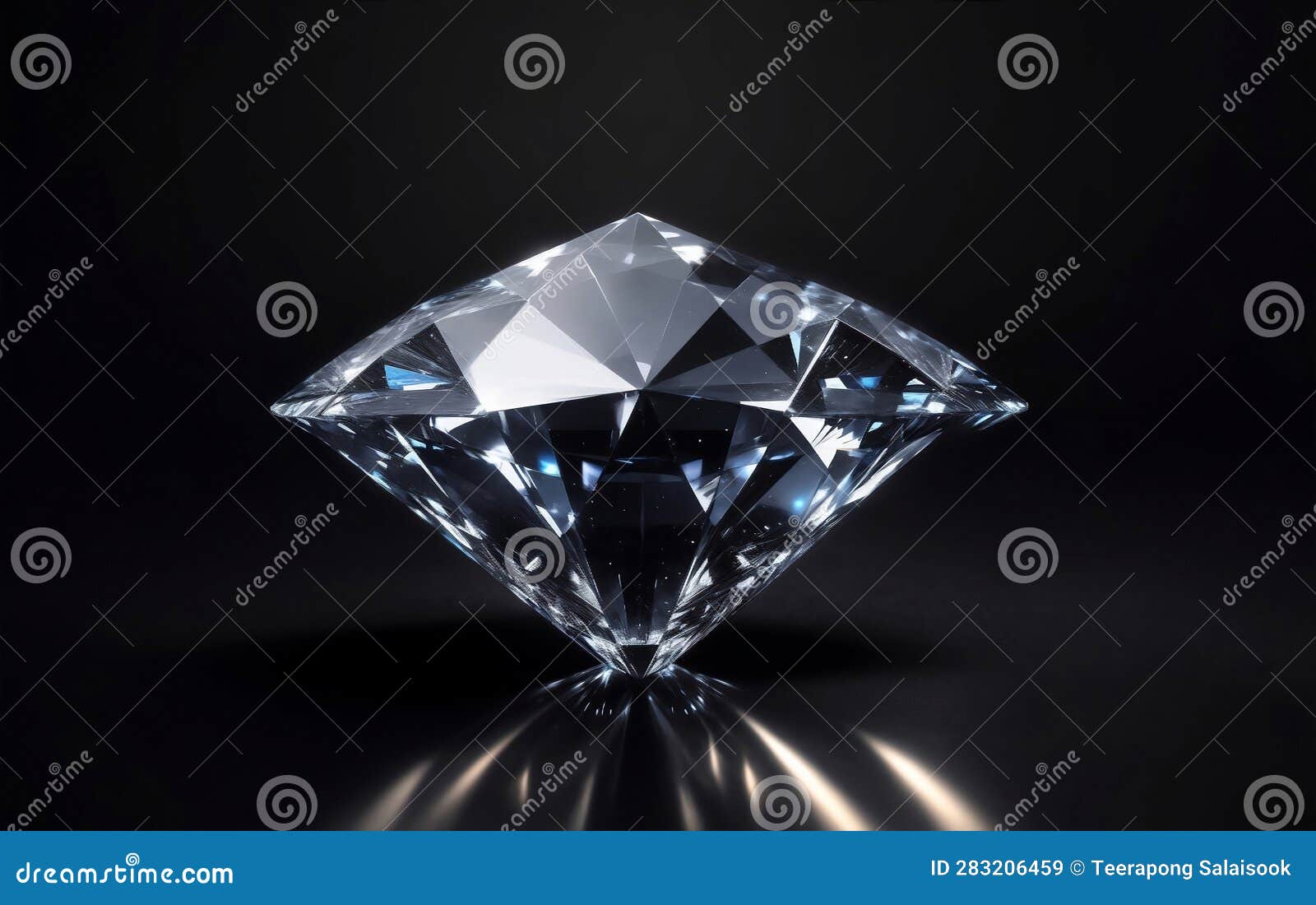 Soft Focus Shot of Beautiful Diamonds, Generative AI Illustration Stock ...