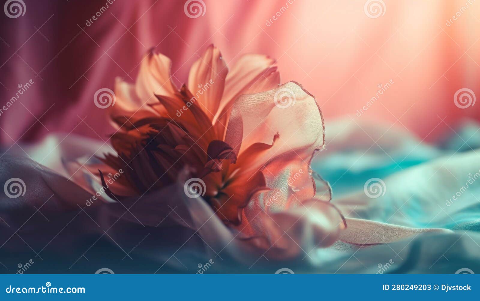 Soft Focus on Single Flower, Nature Elegance in Purple Wallpaper ...