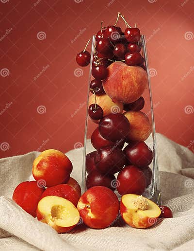 Soft fruits stock photo. Image of peach, fresh, summer - 1526528