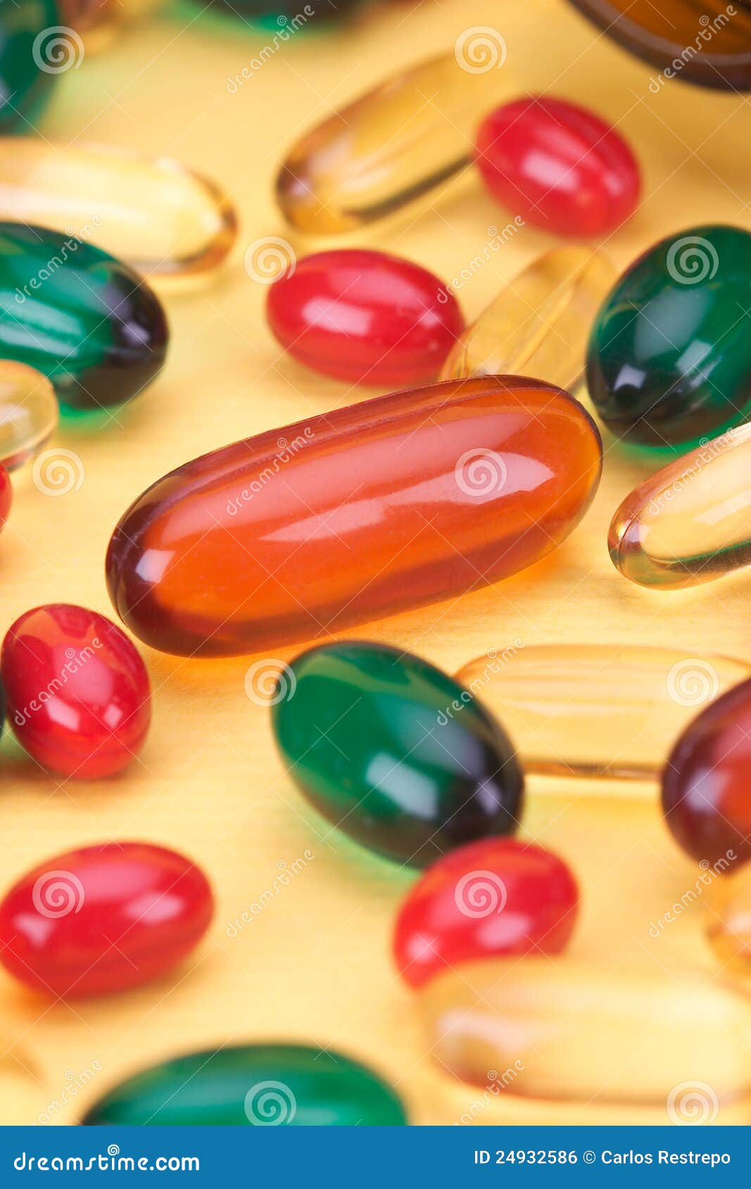 Soft Gel Capsules stock photo. Image of capsules, pharmacy - 24932586