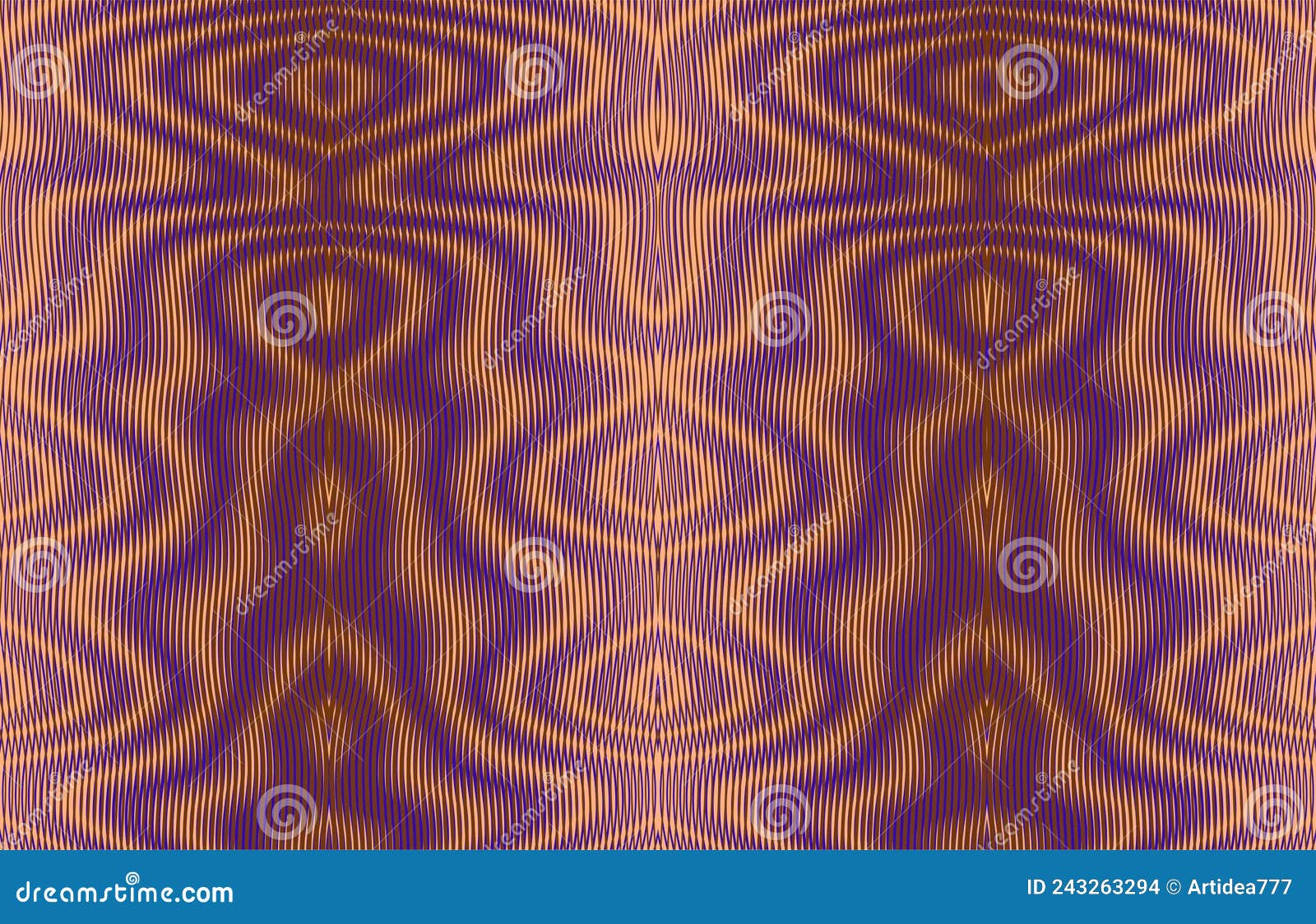 Soft Geometric Abstract Linear Texture with Optical Illusion. Stock ...