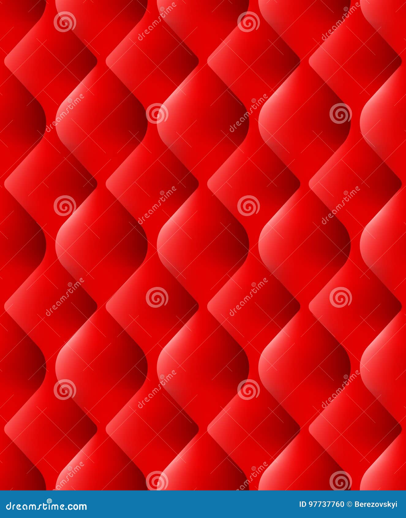 Soft Gloss Seamless Quilted Pattern. EPS 10 Vector Stock Vector ...