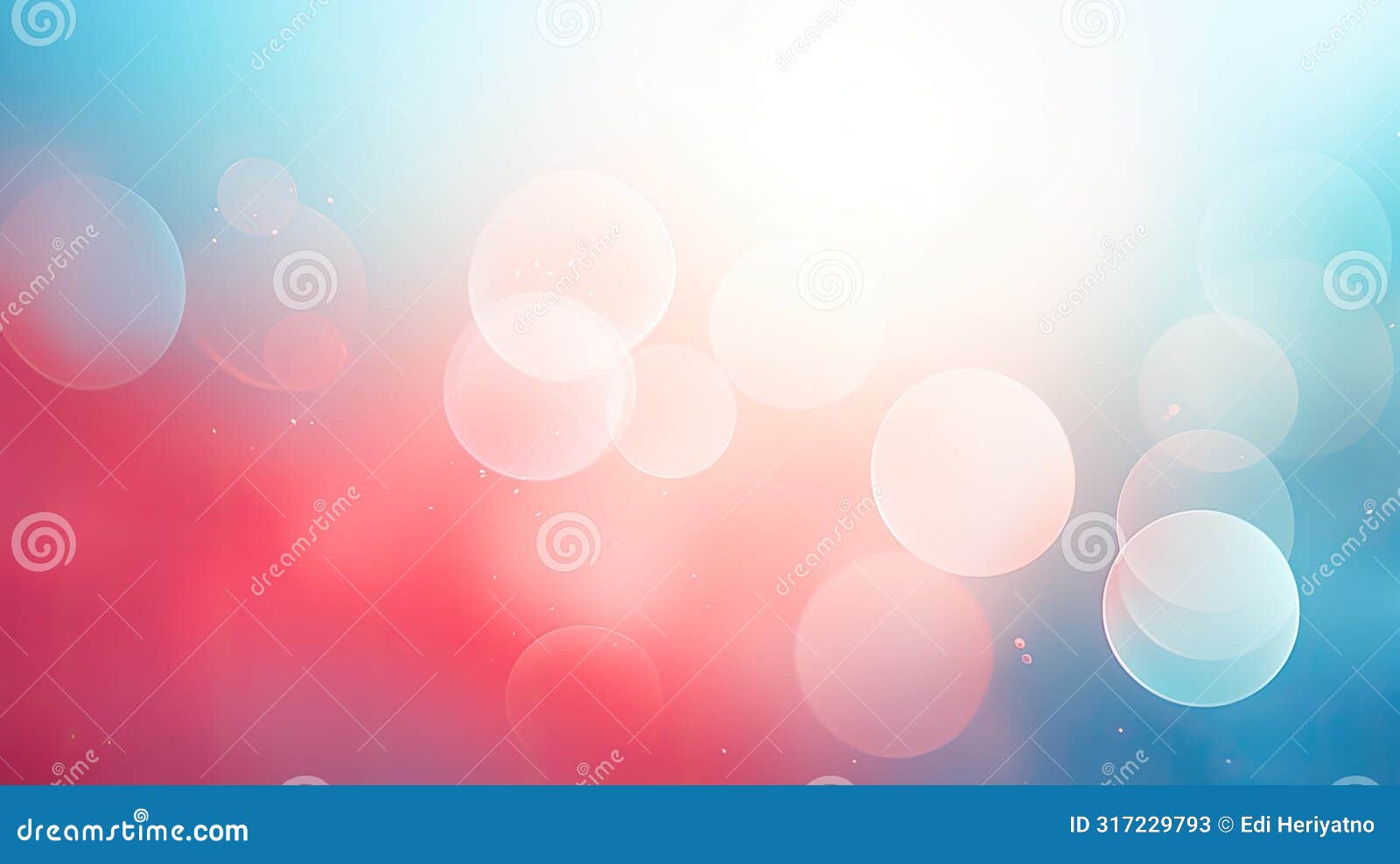 Soft Gradient Background with Soft-focus Lens Flare Stock Illustration ...