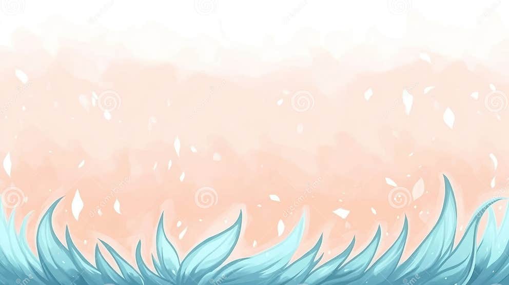 A Soft Gradient Background with Light Blue and Peach Colors, Featuring ...