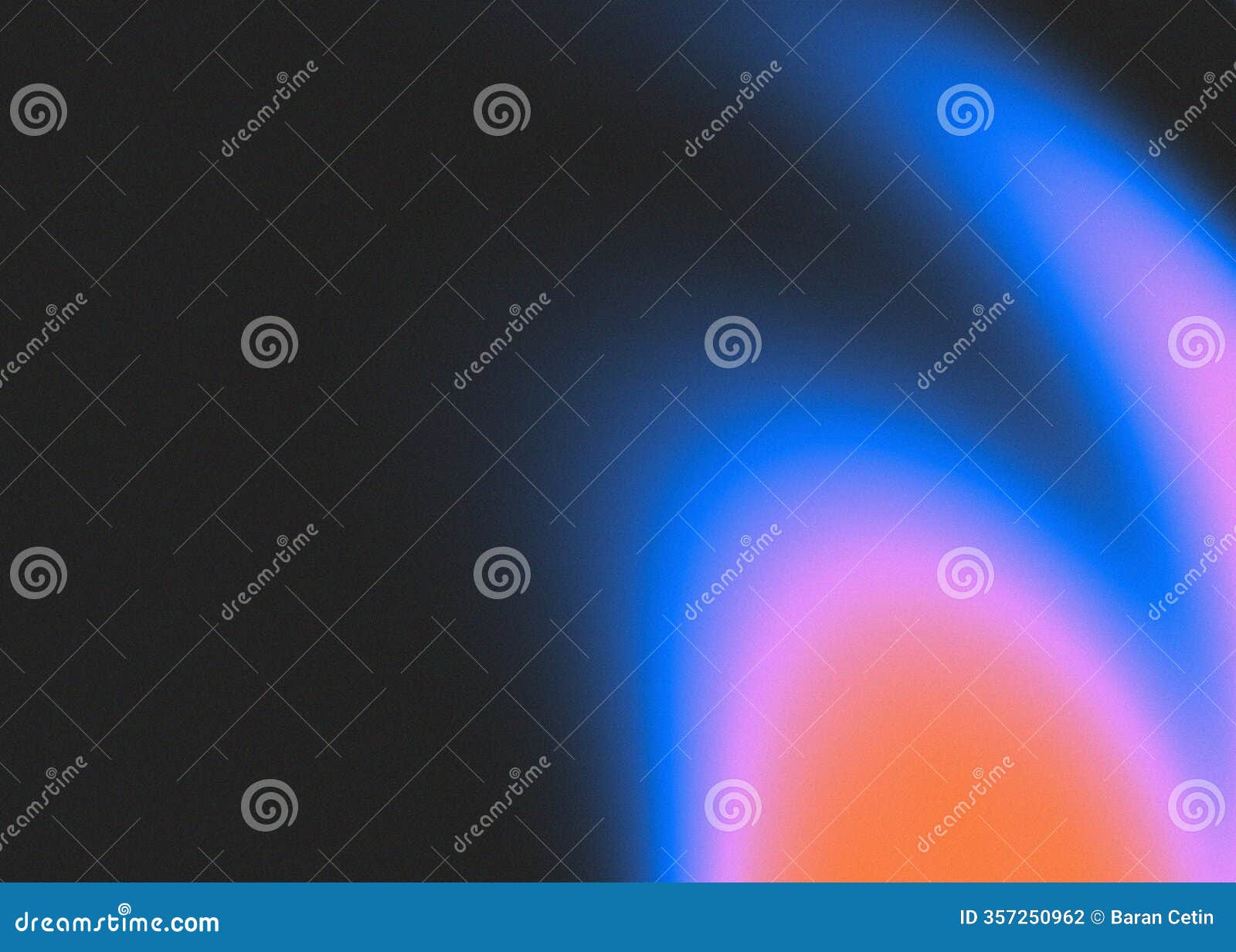 Soft Gradient Glow with Blue and Orange Abstract Flow Stock Photo ...