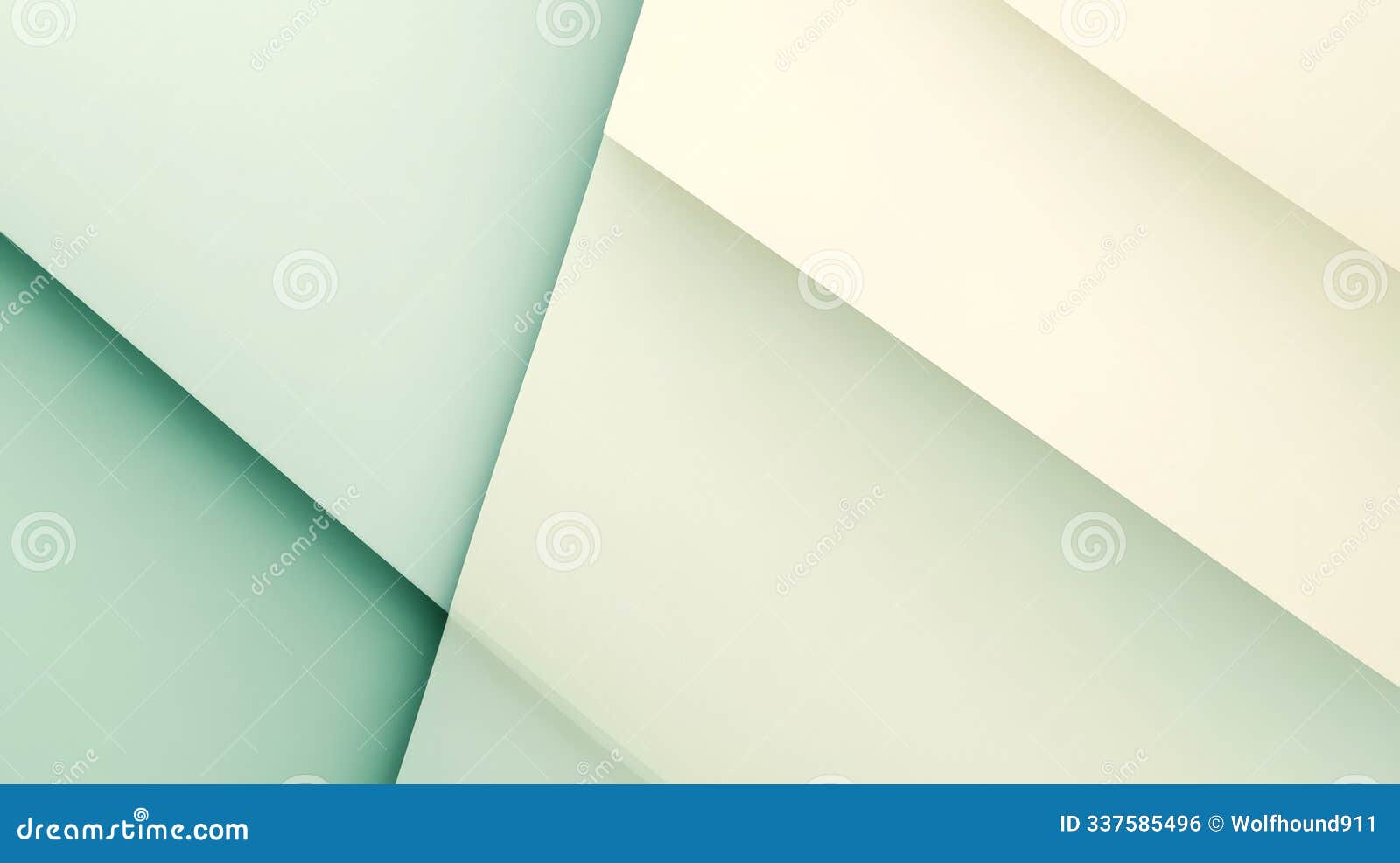 Soft Gradients of Mint Green and Cream Create a Clean, Abstract ...