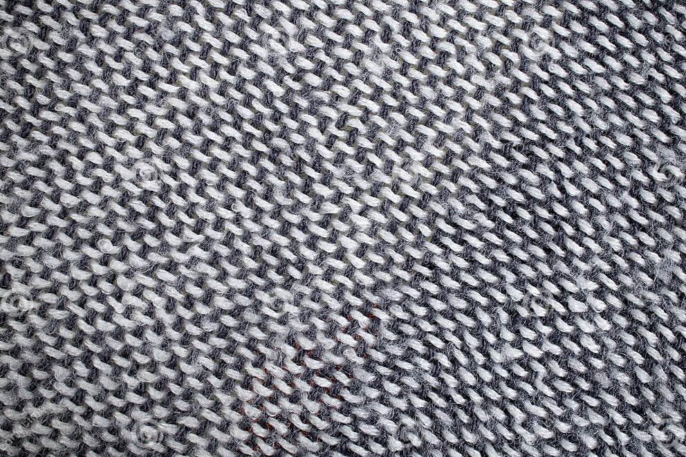 Soft Gray Blanket Texture with Lines and Dots, Abstract Texture Close ...