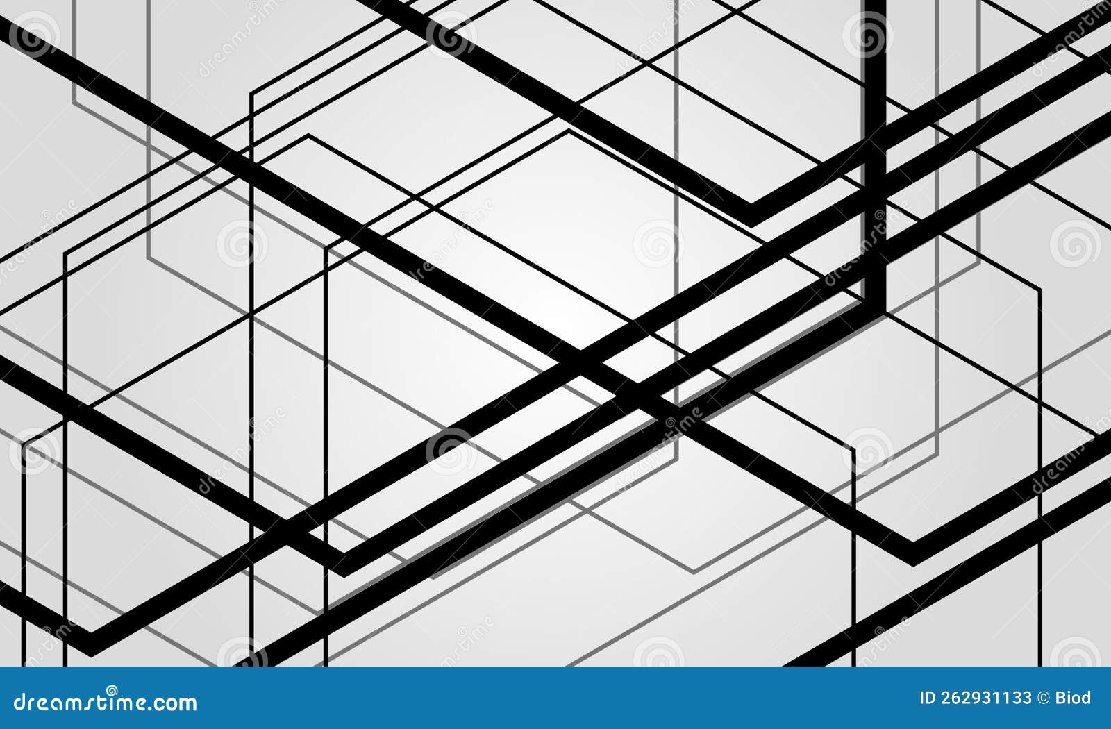 Soft Gray Modern Geometric Abstract Background with Black and Grey ...