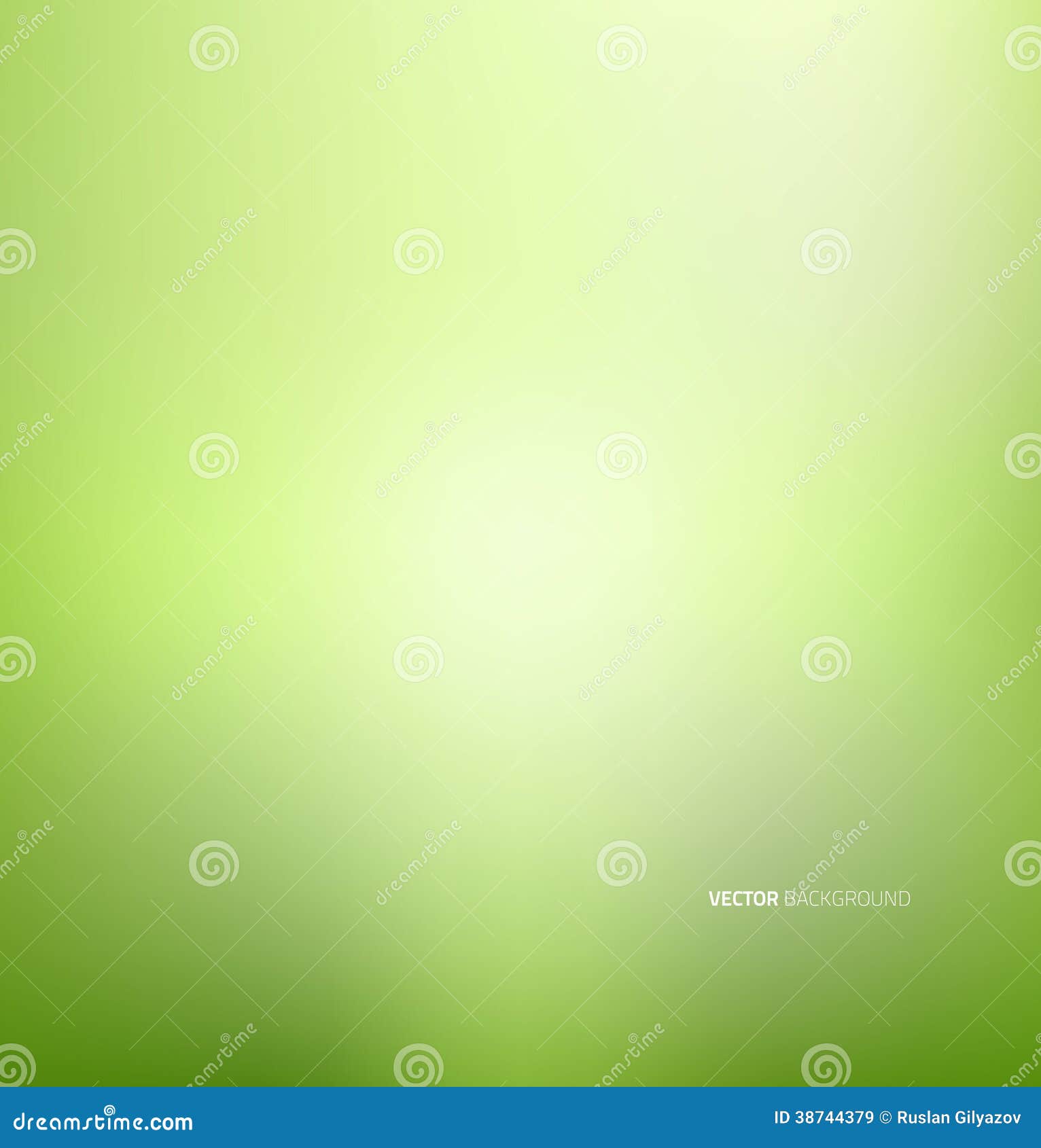 Soft Green Gradient Background With Curved Lines. Stock Image ...