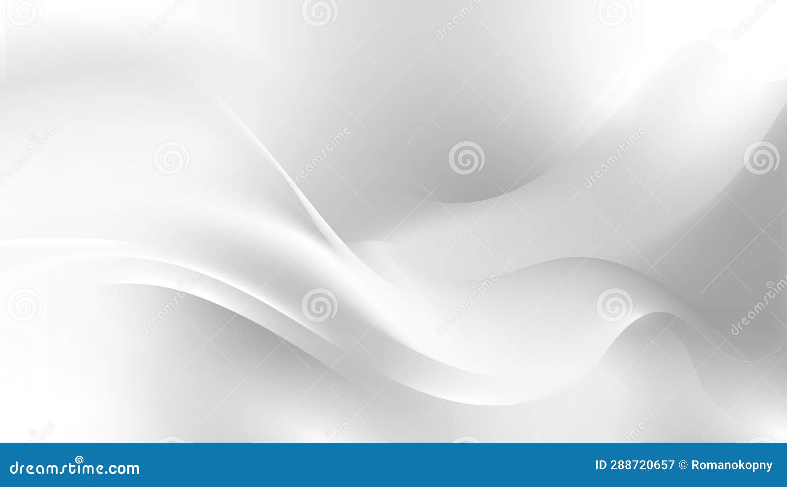 Soft Grey Abstract Background with Wavy Forms Stock Vector ...