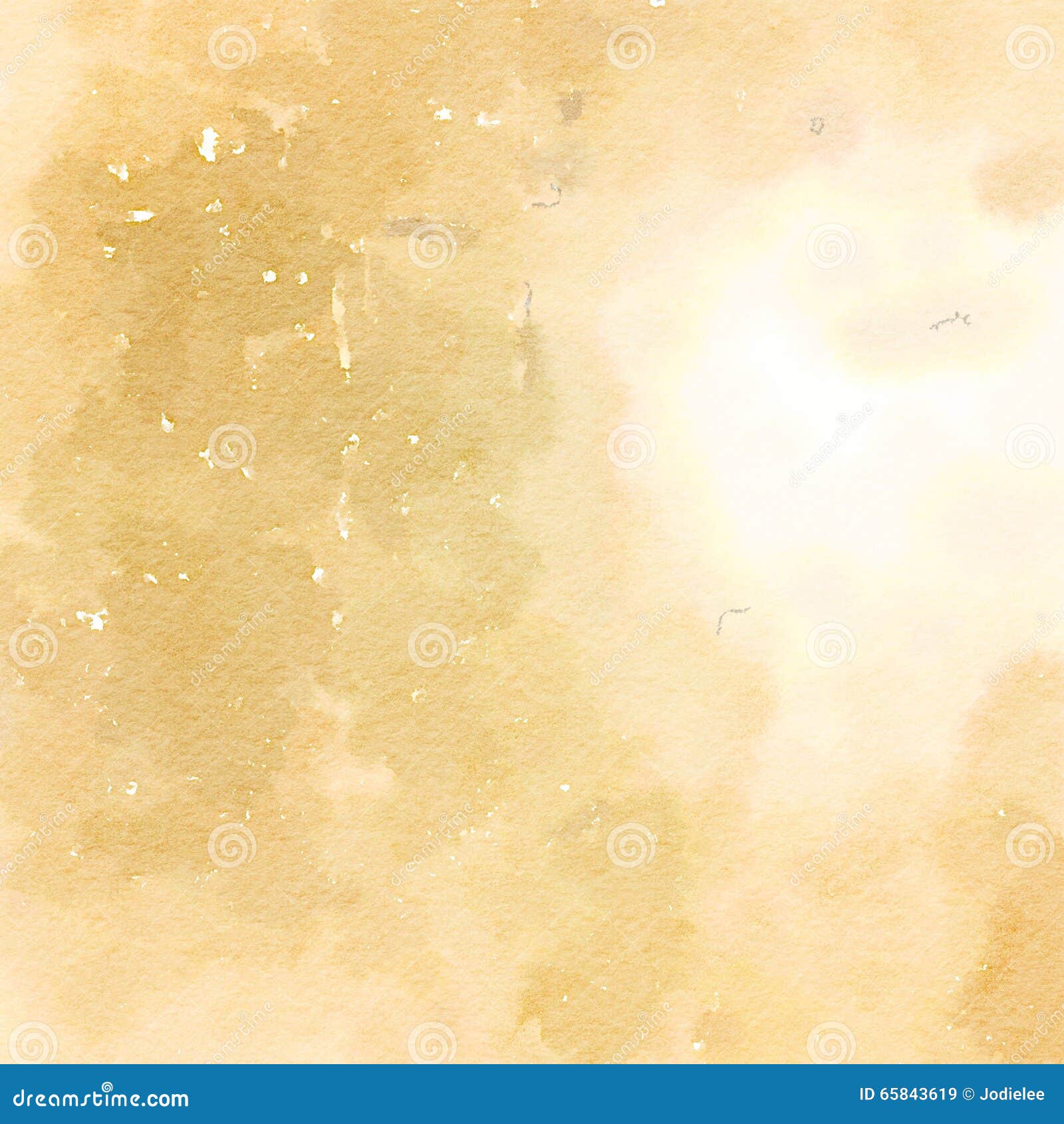 Soft Grungy Watercolor Background Tea Stained Stock Illustration ...