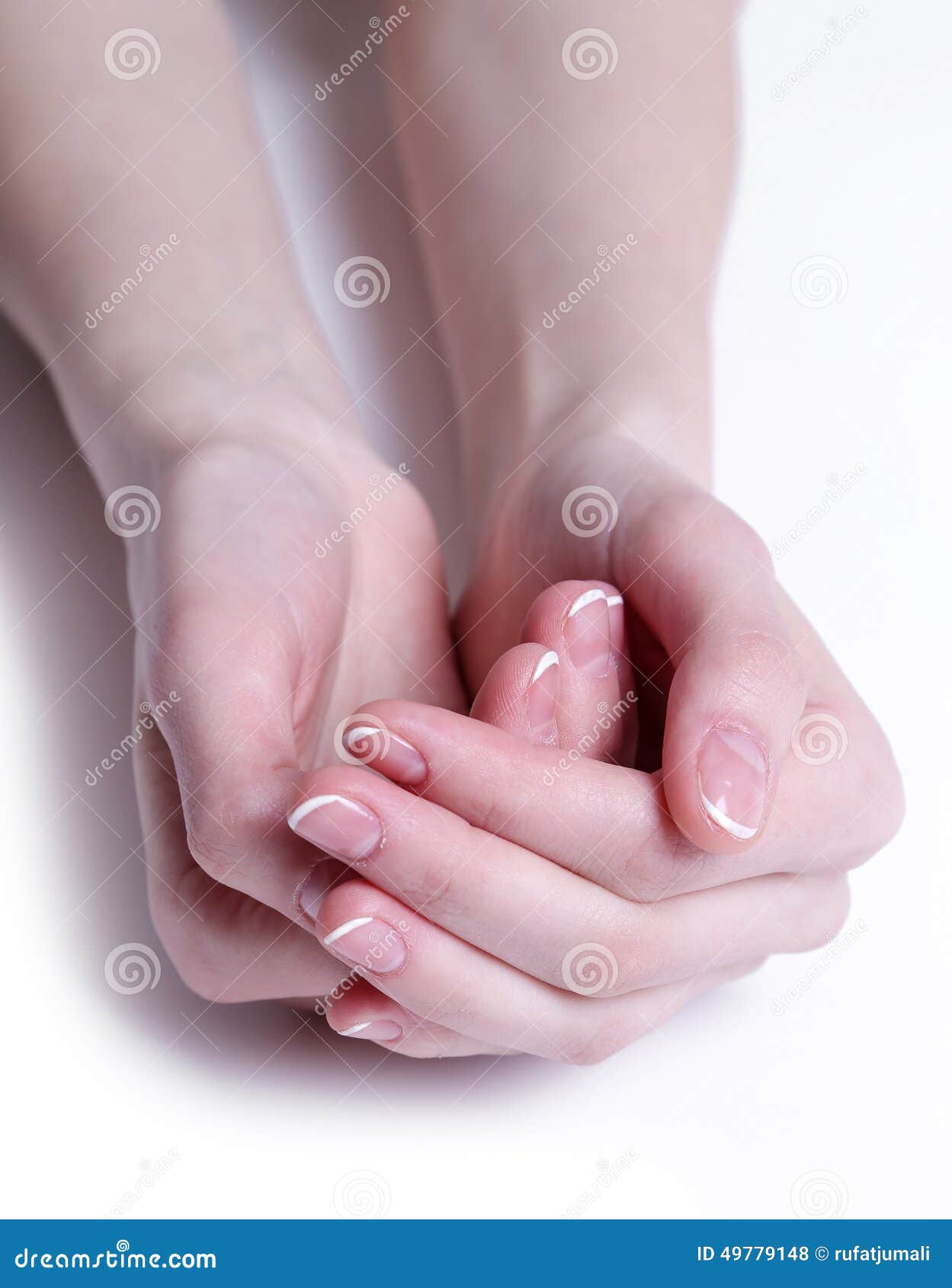 Soft hands stock photo. Image of isolated, female, beauty - 49779148