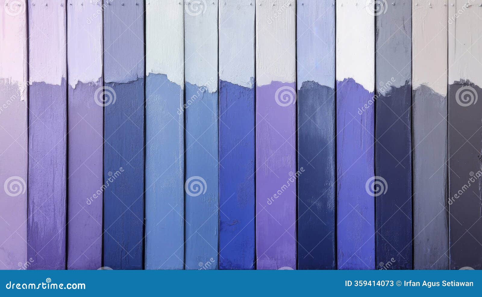 Soft Hues of Lavender and Blue Pastel Color Palette Stock Illustration ...