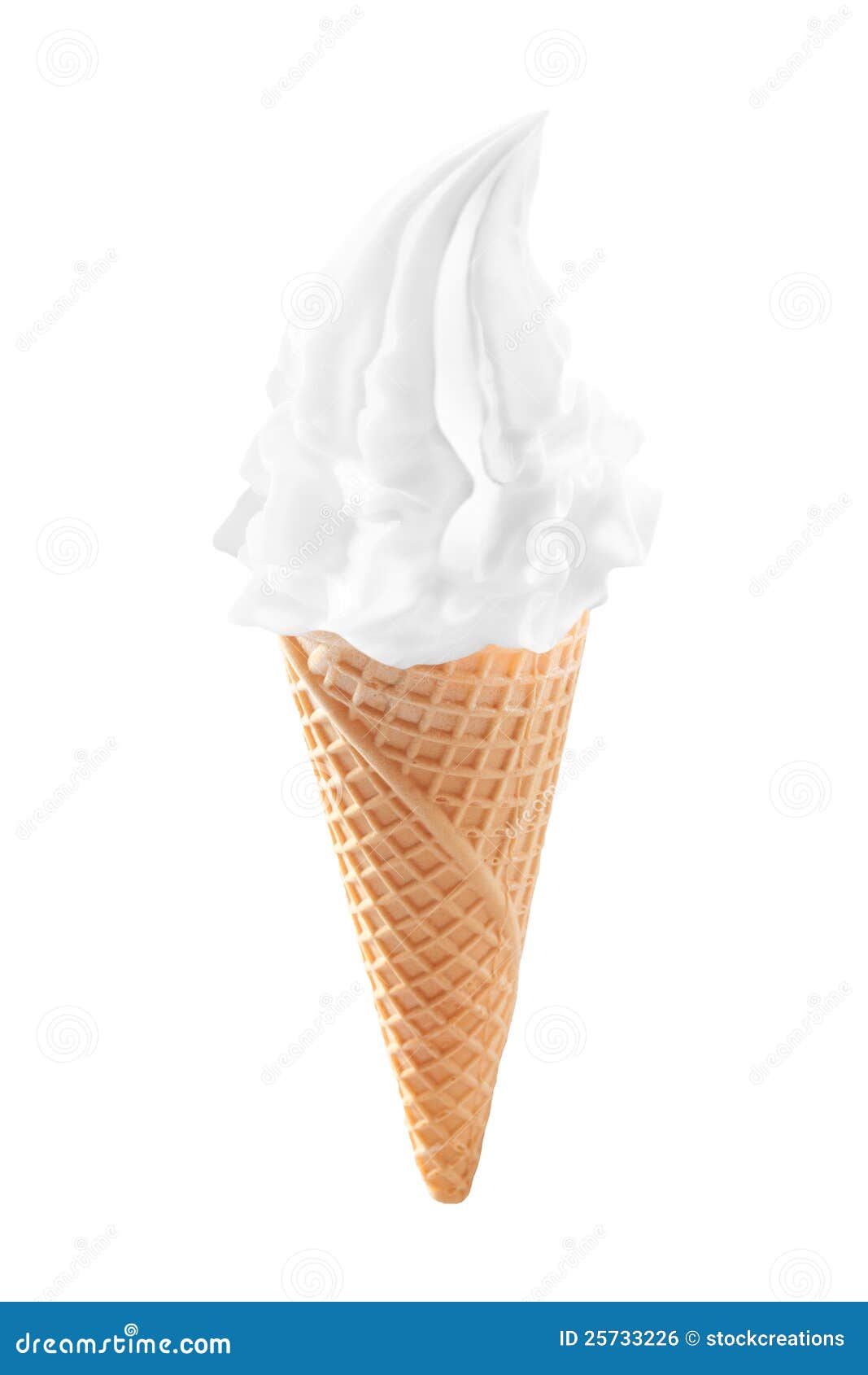 Soft Ice Cream stock photo. Image of frozen, shop, restaurant - 25733226