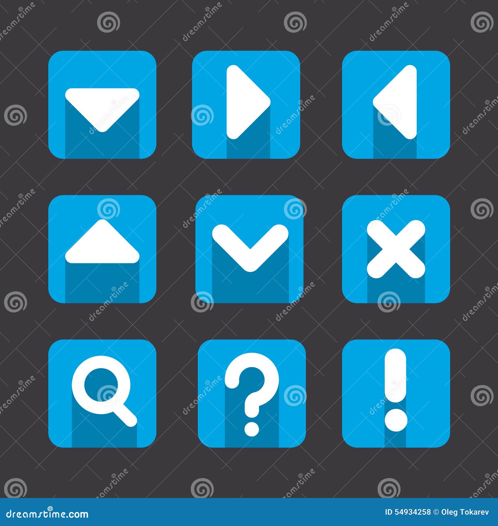 Soft icon set stock illustration. Illustration of arrow - 54934258