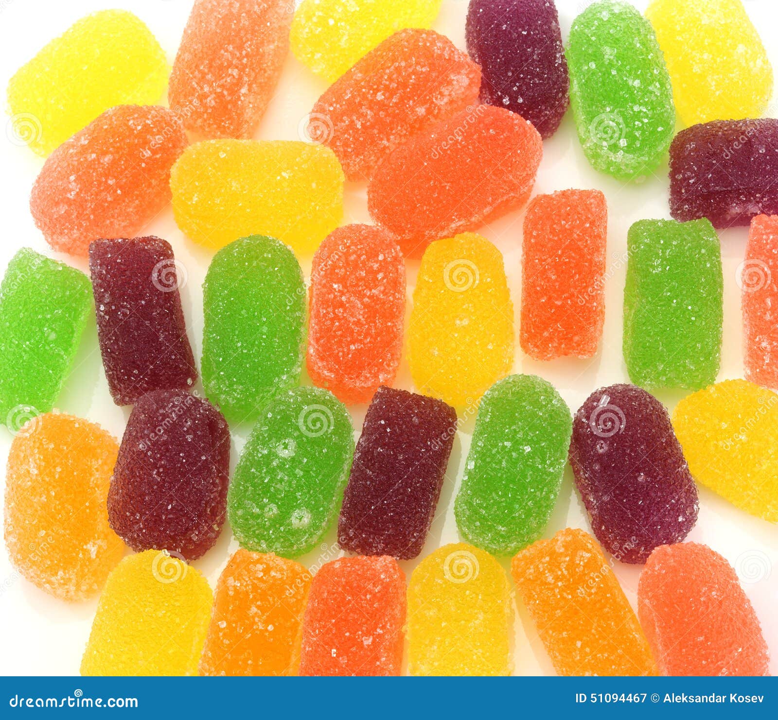 Soft jelly candies stock image. Image of confectionery - 51094467