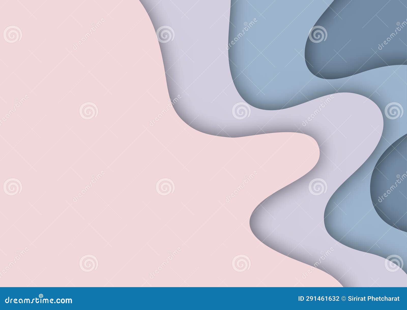 Soft Layer Contour Shape Line Abstract Wave Minimal Background Stock ...