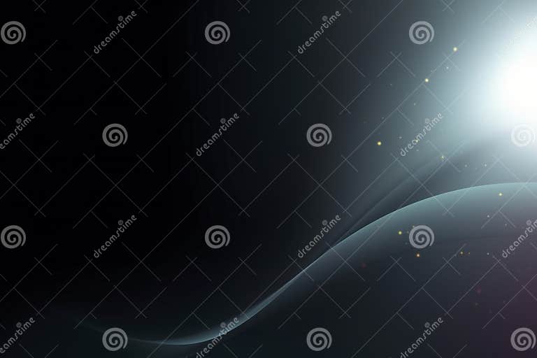 Soft Light Effect for Overlay with Copy Space. Stock Illustration ...