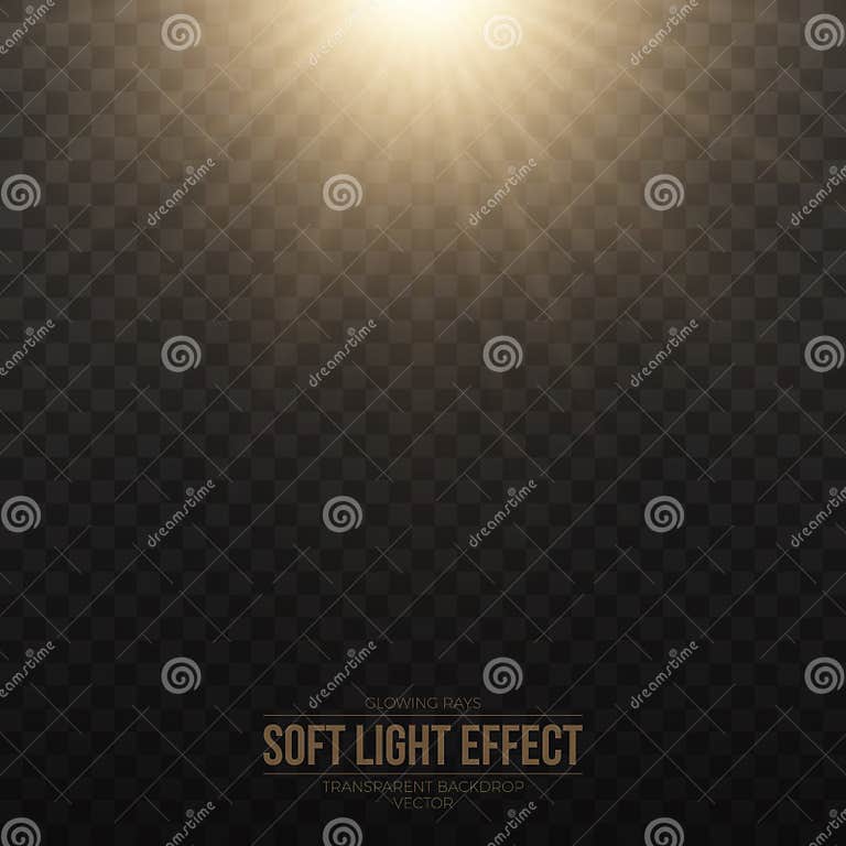 Soft Light Effect Vector Background Stock Vector - Illustration of ...