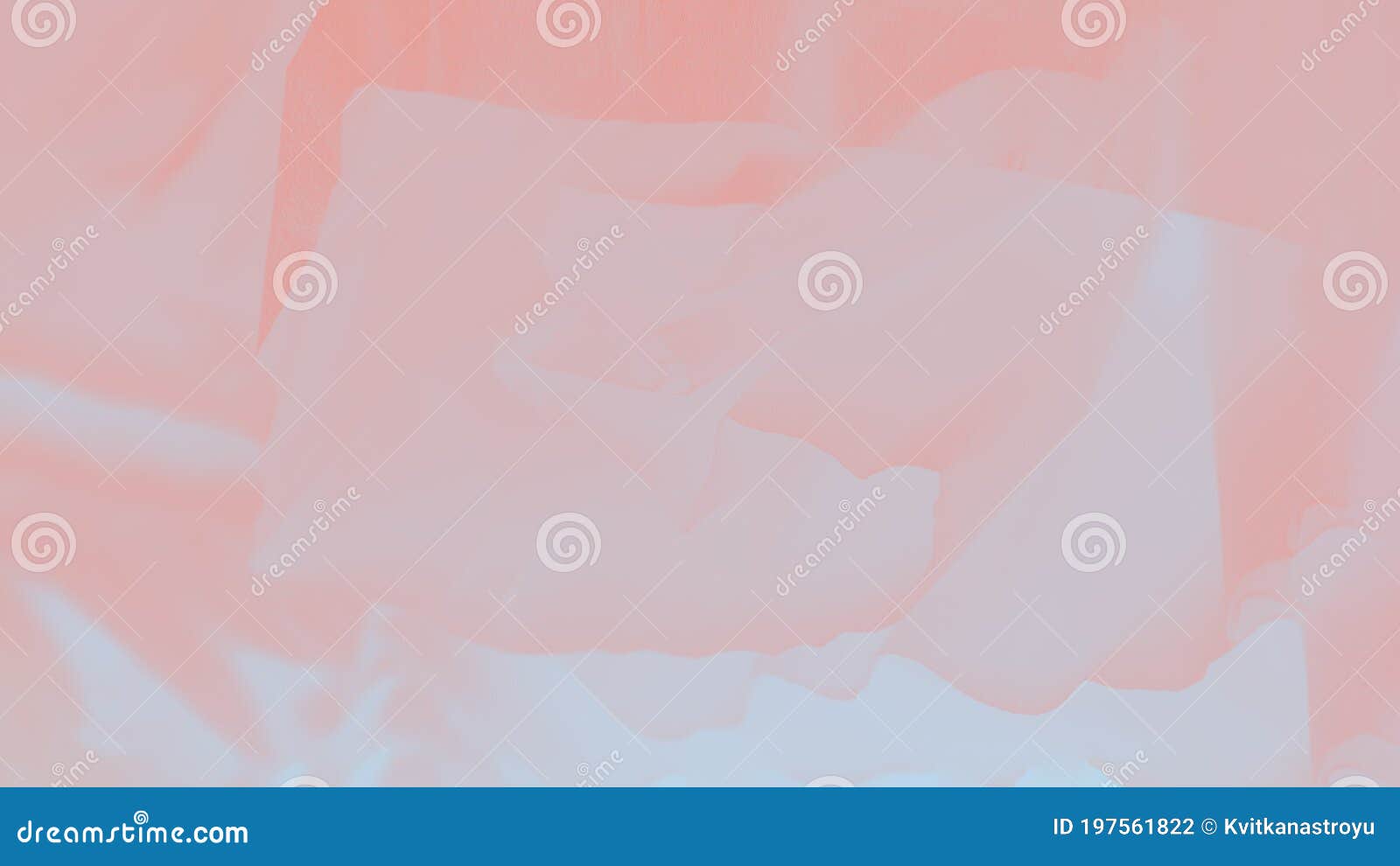 Soft Light Pink Coral Flowing Fabric, Gradient Coral Color Panorama ...