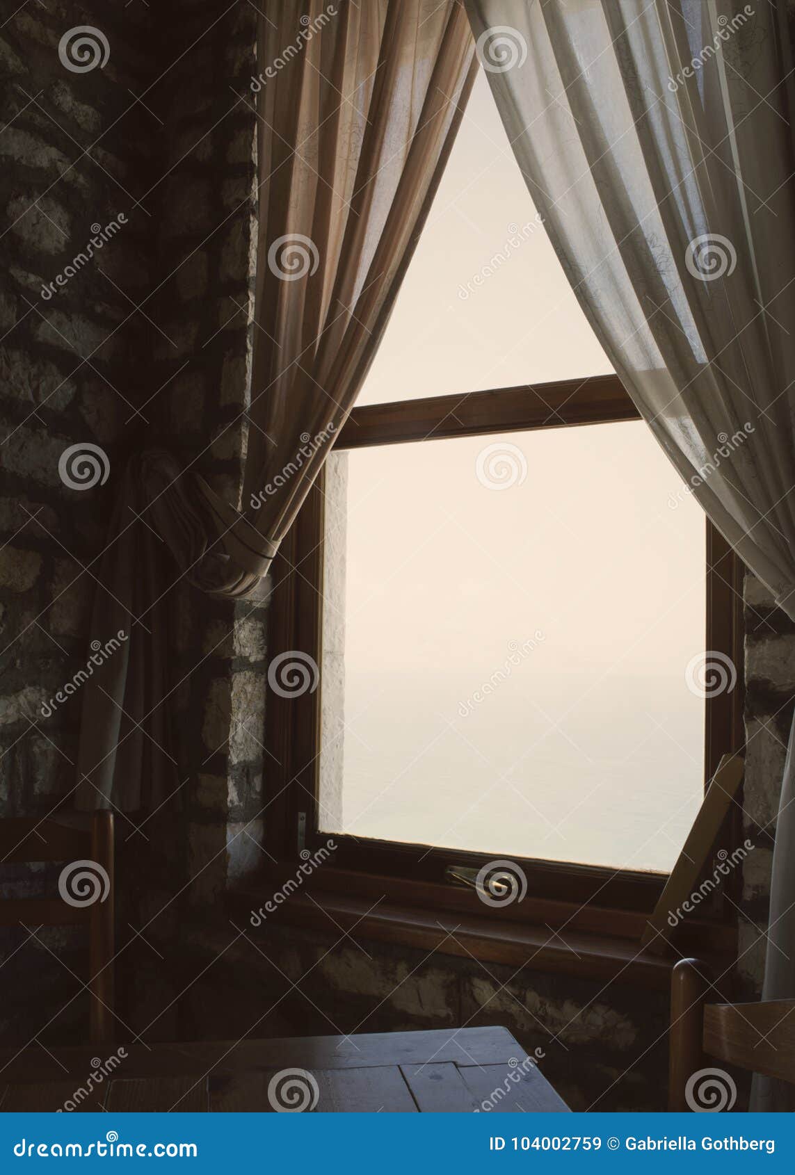 Soft Light Seeping in from a Window. Stock Image - Image of blur ...