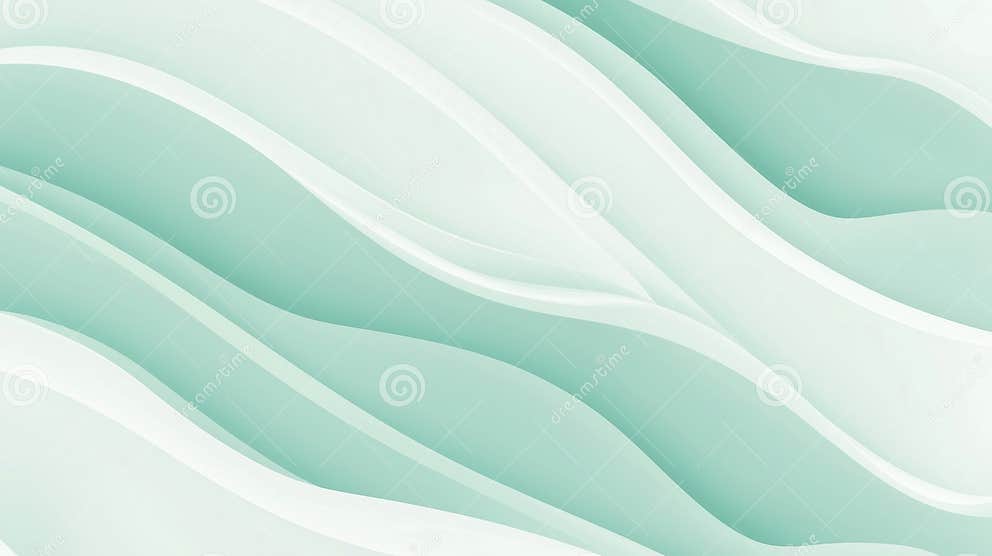 Soft Light Turquoise and White Gradient Gently Flows into Elegant ...