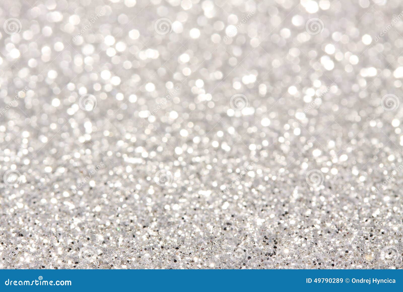 Soft Lights Silver Background Stock Image - Image of holiday, blink ...