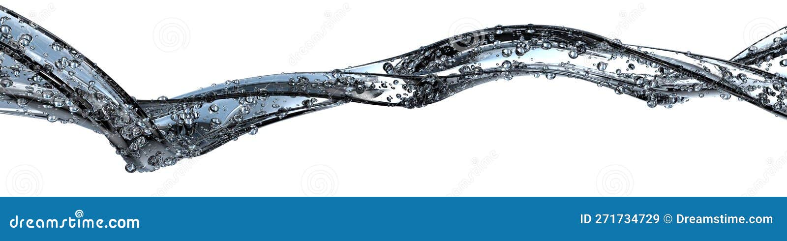 Soft Like a Twisted Cloth Isolated on Transparent Water Abstract ...