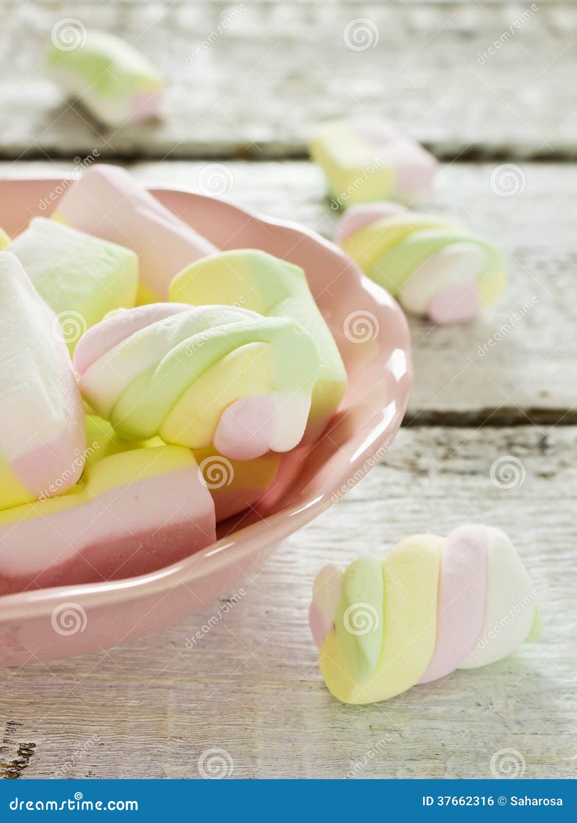 Soft marshmallows stock photo. Image of tableware, white - 37662316