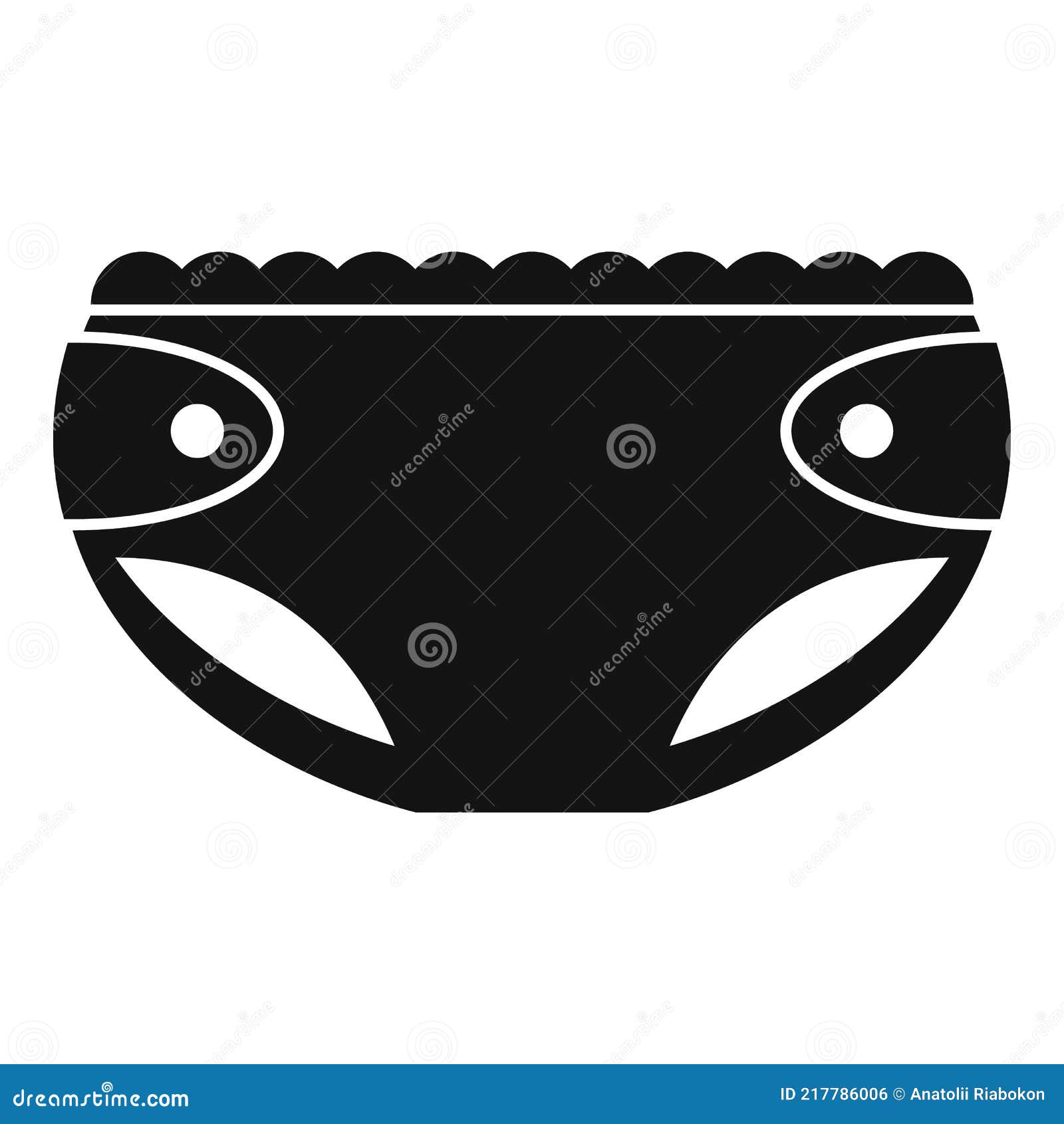 Soft Material Diaper Icon, Simple Style Stock Vector - Illustration of ...