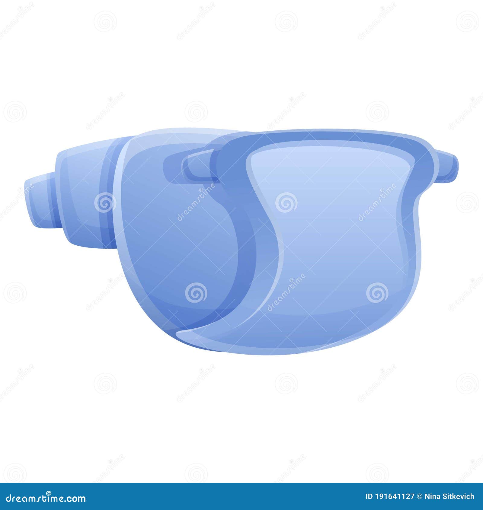 Soft Nappy Icon, Cartoon Style Stock Vector - Illustration of icon ...