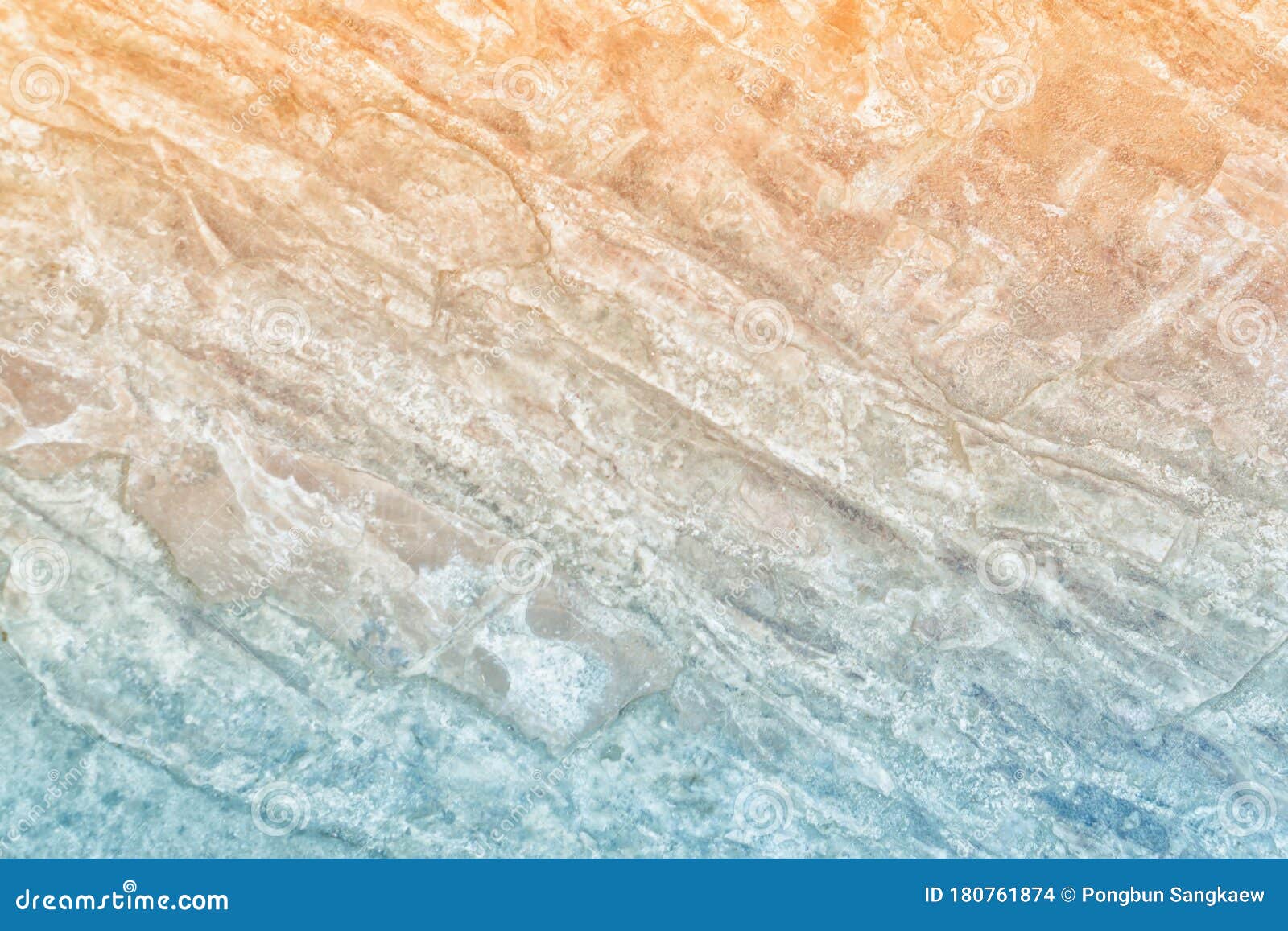 Soft Orange and Blue Stone Wall Marble Texture Background Stock Photo ...