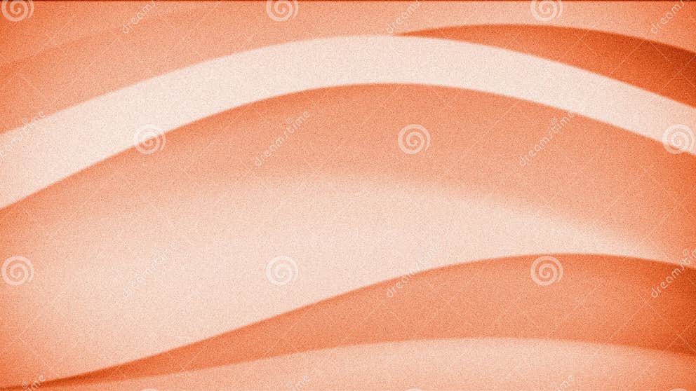 Soft Orange Gradient Background with Gentle Wave Patterns and Grainy ...